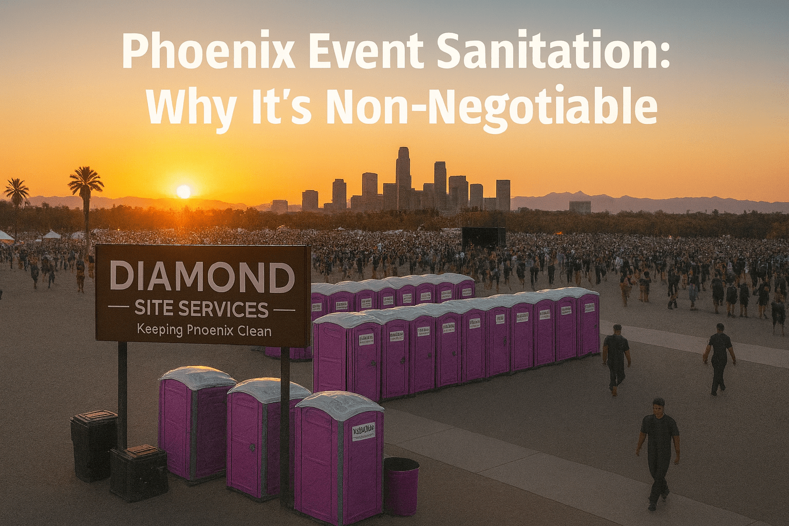 Phoenix Event Sanitation: Why It's Non-Negotiable - Diamond Site Services